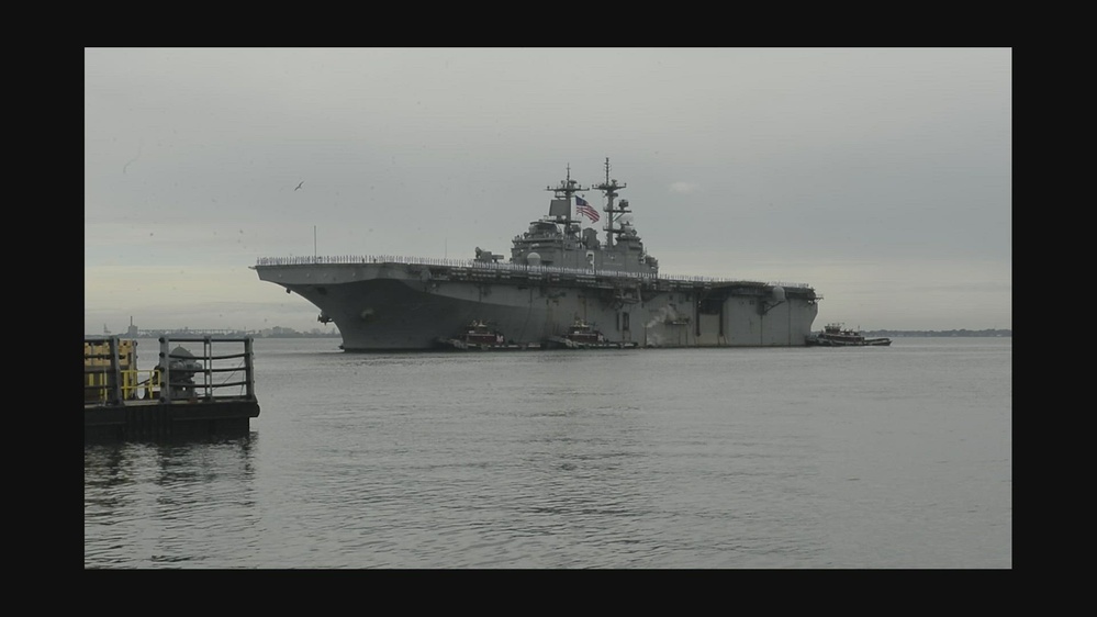 DVIDS - Video - USS Kearsarge returns from deployment