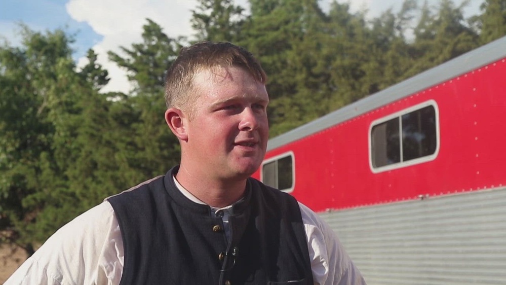 DVIDS - Video - Chisholm Trail Festival Interview: Spc. Tegan Myers