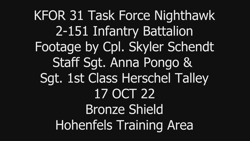DVIDS - Video - Task Force Nighthawk participate in Operation Bronze Shield