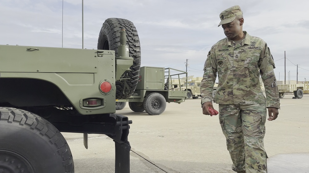 DVIDS - Video - HHC 13th ESC conducting motor pool maintenance