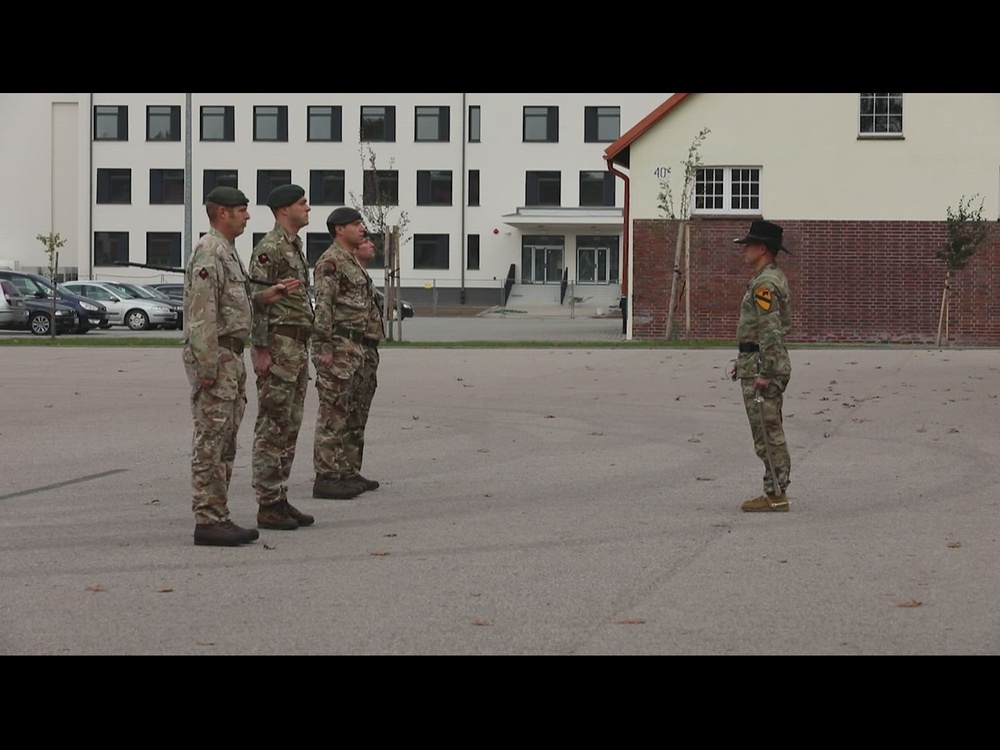 DVIDS - Video - The Royal Lancers replace The Black Dragons in ...