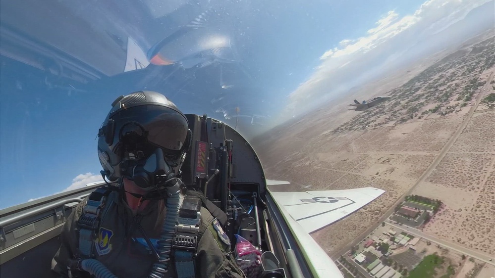 DVIDS - Video - 412th Test Wing conducts STEM flyovers-Lake LA