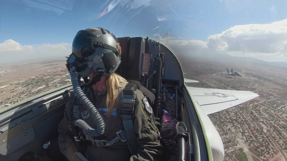 DVIDS - Video - 412th Test Wing conducts STEM flyovers