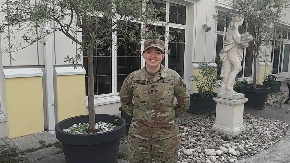DVIDS - Video - Meet SETAF Africa - Episode: Spc. Alexis Anderson