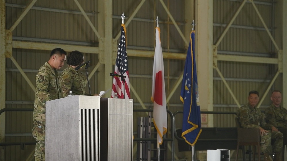 DVIDS - Video - 319th ERS Assumption of Command Full Ceremony Part 2