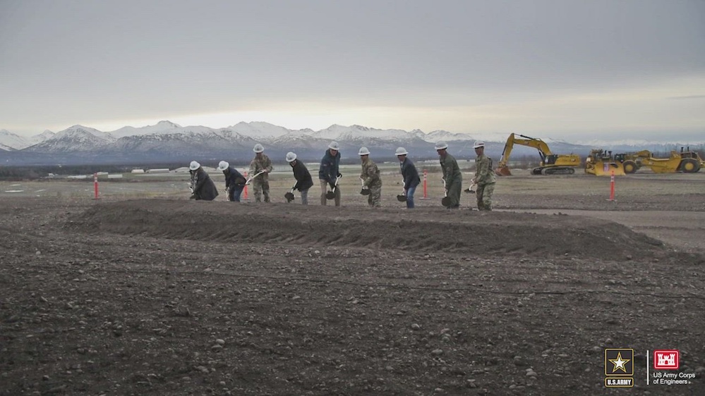 DVIDS - Video - Air Force, Army Engineers breakground on runway ...