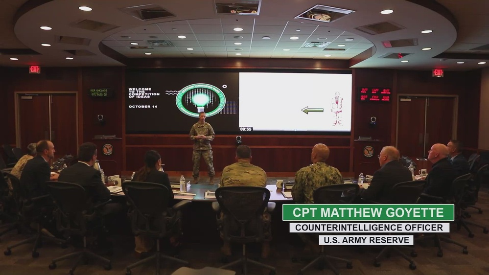 DVIDS - Video - Capt. Goyette's presentation at CENTCOM Innovation Oasis