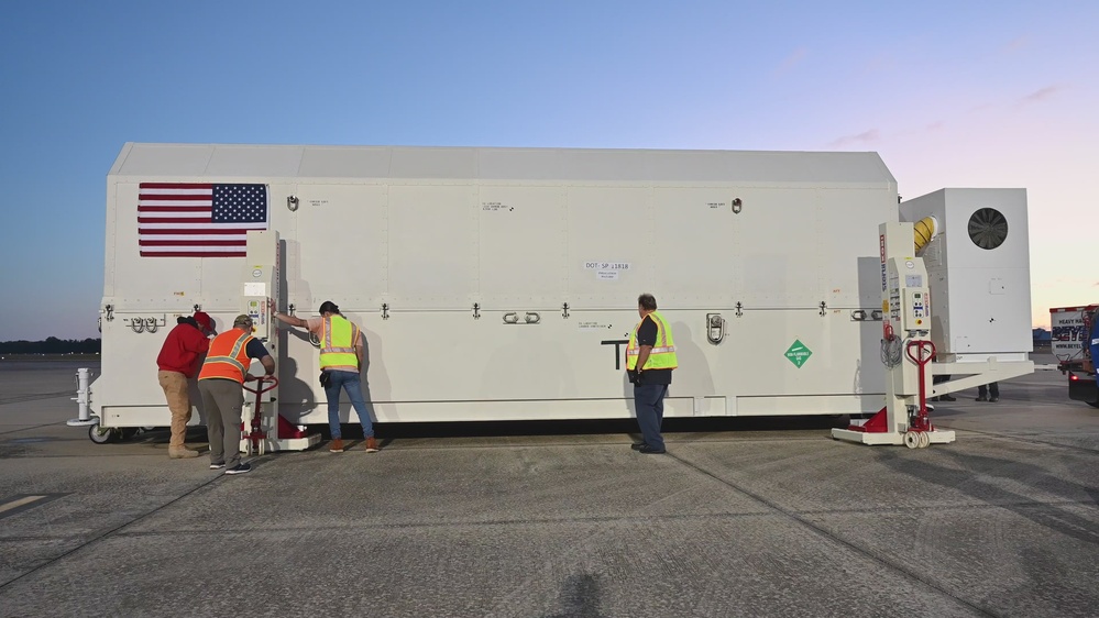DVIDS - Video - GPS III SV-06 arrives to the Space Coast