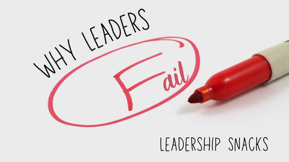 DVIDS - Video - Leadership Snack; why leaders fail