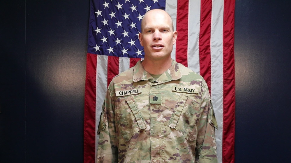 DVIDS - Video - Lt. Col. David Chappell Christmas Shout Out