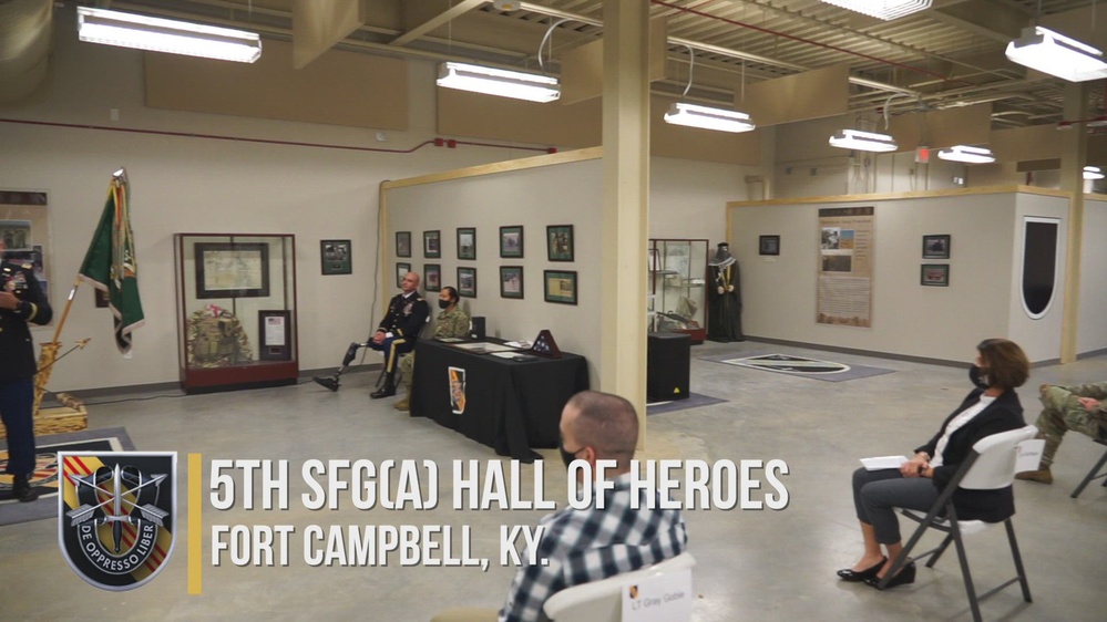 DVIDS - Video - 5th SFG(A) Honors CW5 Goble at Retirement Ceremony