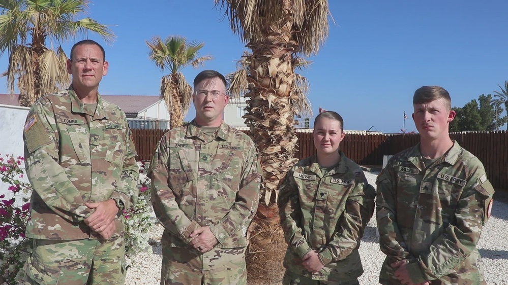 DVIDS - Video - Task Force Sinai Gives Shout-out University of Alabama ...
