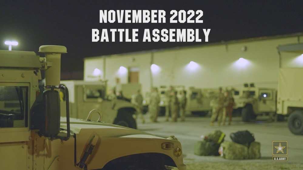 DVIDS - Video - 89th SB | Nov. 2022 Battle Assembly