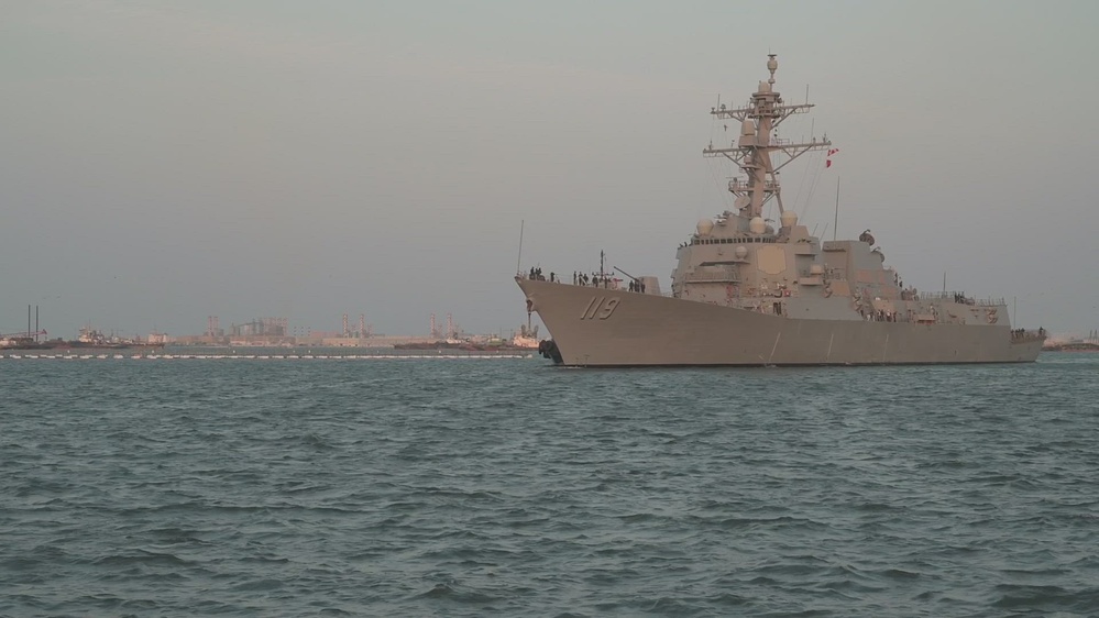 DVIDS - Video - Delbert D. Black Arrives in Bahrain