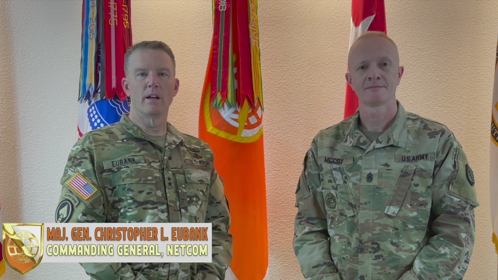 DVIDS - Video - NETCOM Command Team Veterans Day 2022 Message