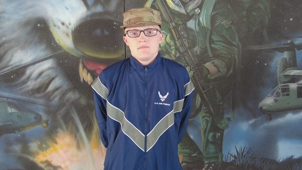 DVIDS - Video - Air Force Basic Trainee Samuel Hunt