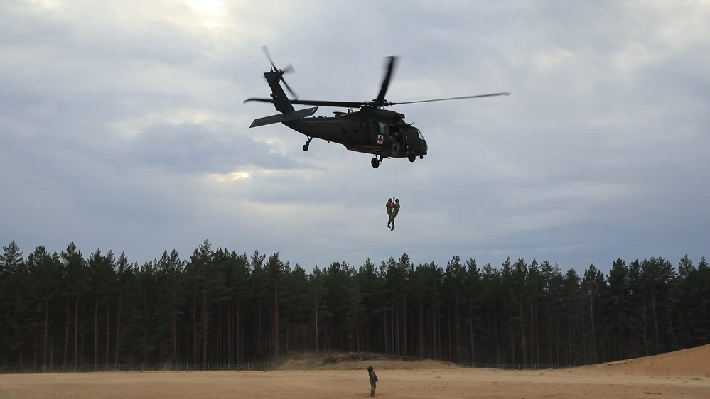 DVIDS - Video - 2-174 ADA Avengers train alongside battlefield Angels