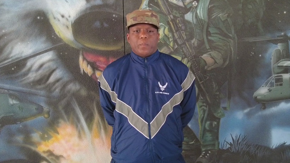 DVIDS - Video - Air Force Basic Trainee Stephan Parker