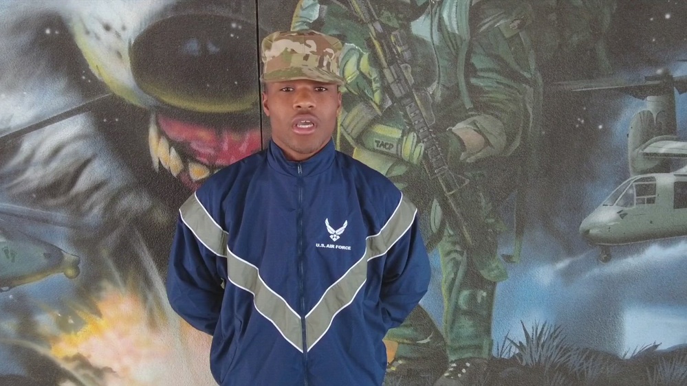 DVIDS - Video - Air Force Basic Trainee Darian Williams