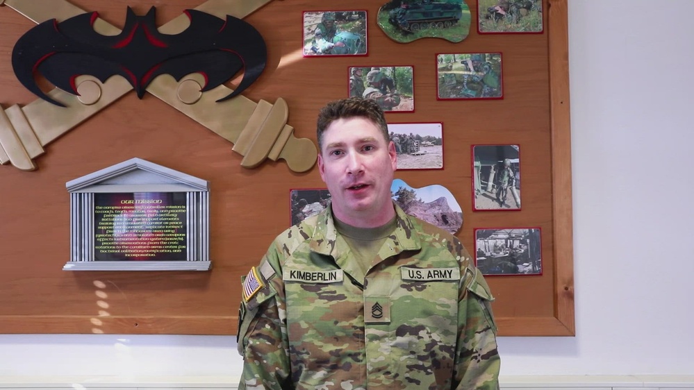 DVIDS - Video - Sgt. 1st Class Michael Kimberlin sends a shoutout to ...