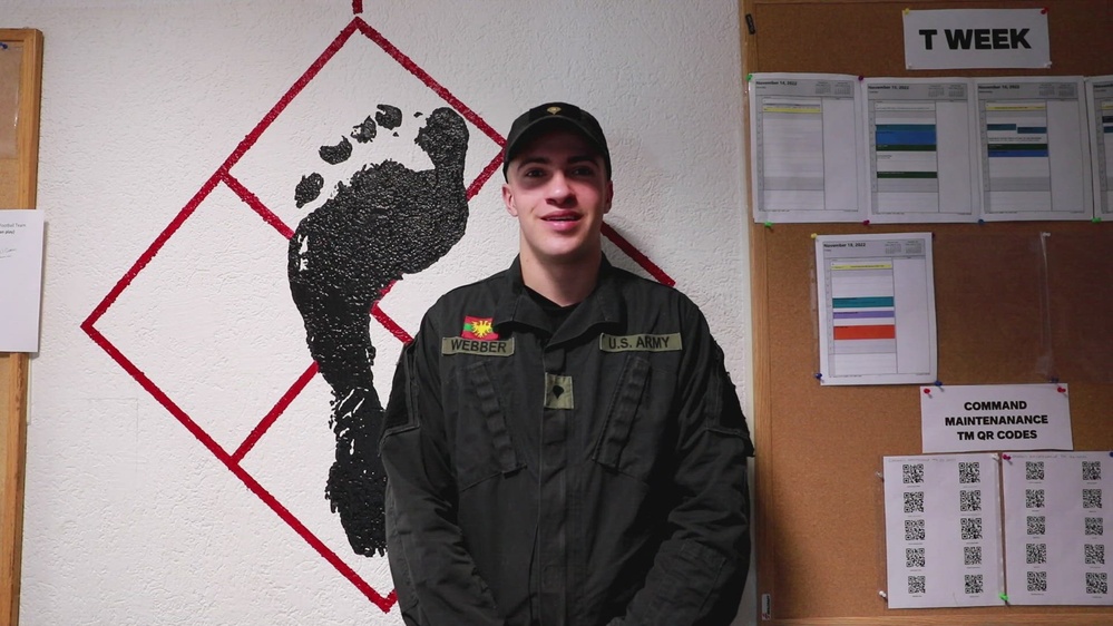 DVIDS - Video - Spc. Jack Webber sends a holiday shoutout to his family