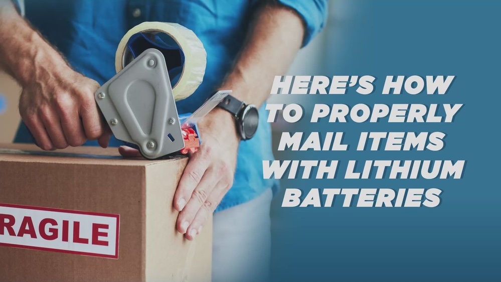 DVIDS - Video - Mailing items with Lithium Batteries