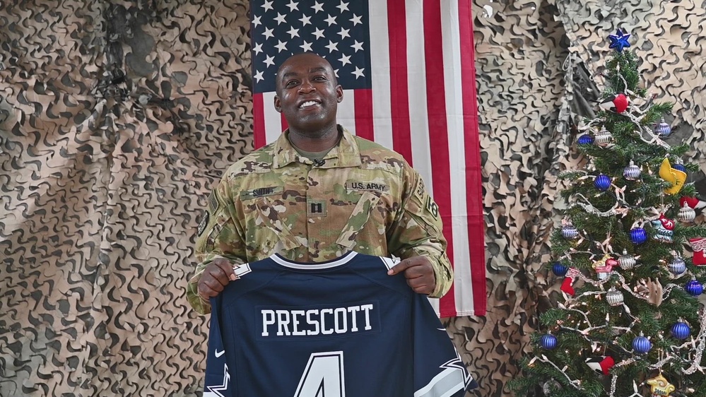 DVIDS - Video - Dallas Cowboys Shoutout - Capt. Derrick Smith