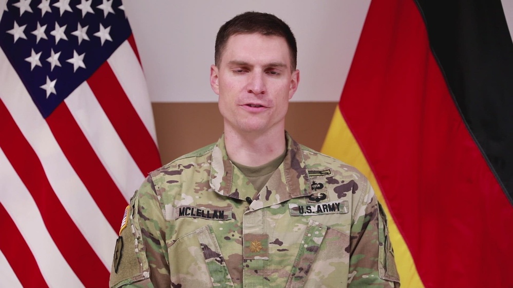 DVIDS - Video - Maj. Jacob McLellan sends a holiday shoutout to his ...