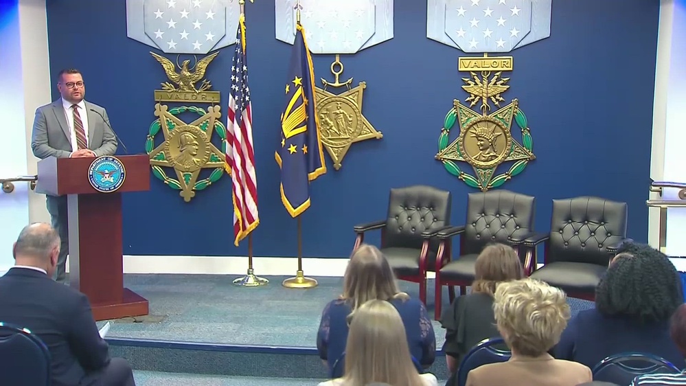 DVIDS - Video - SES Induction Ceremony – Dr. Liz Clark