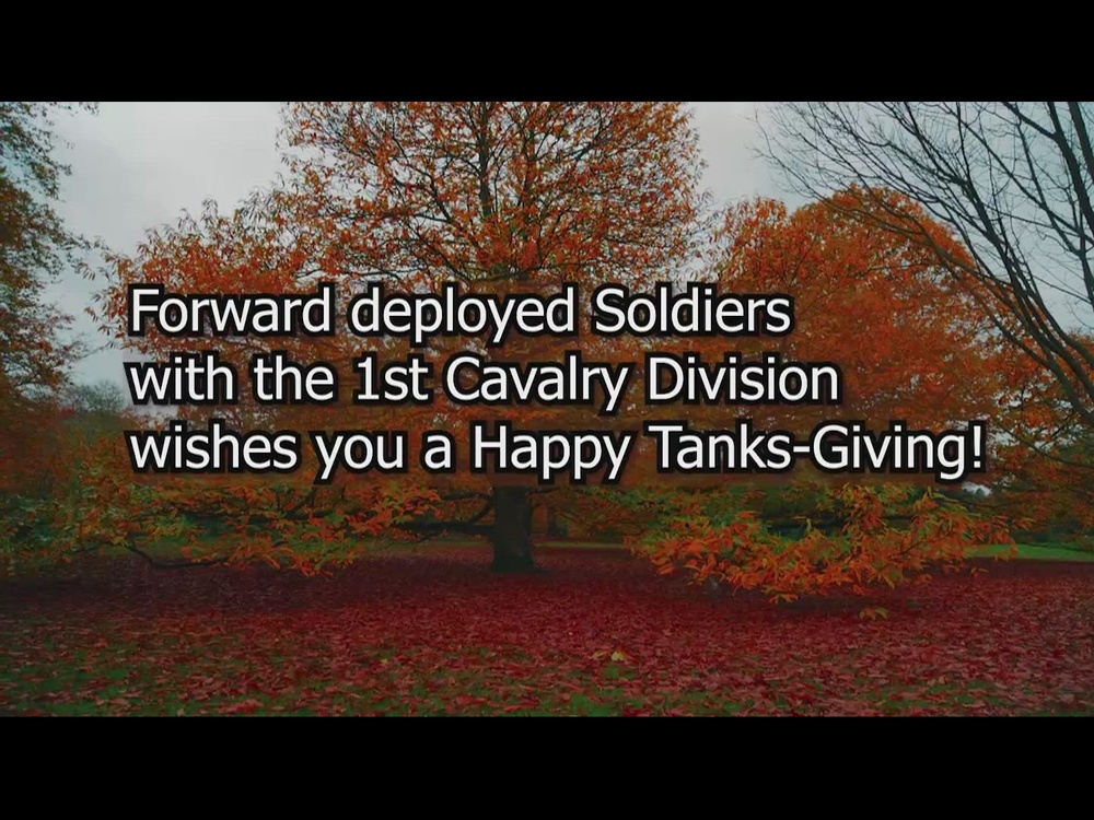 DVIDS - Video - Happy Tanks-Giving from 1st Cavalry Division