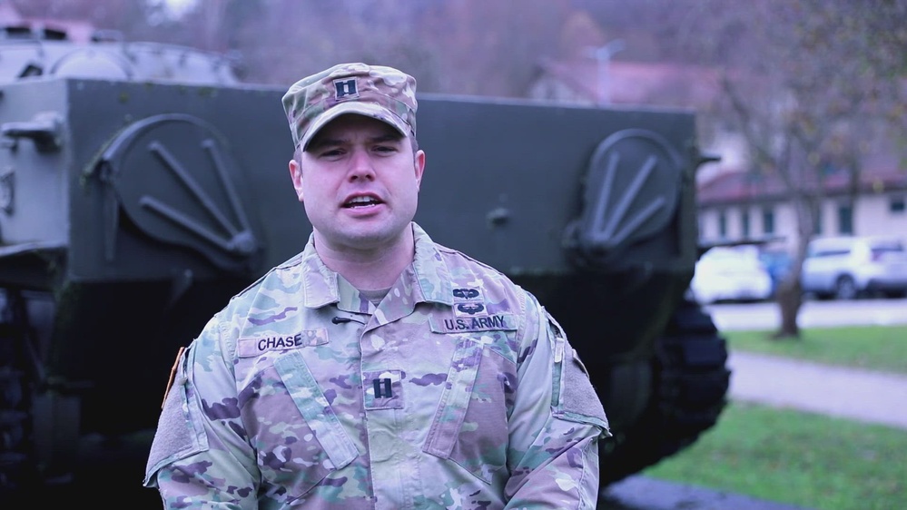 DVIDS - Video - Capt. Kyle Chase sends a shoutout to his family