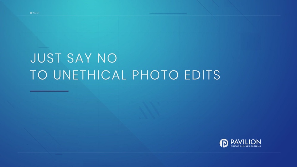 DVIDS - Video - Just Say No To Unethical Photo Edits
