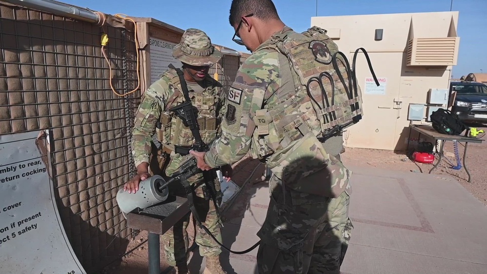DVIDS - Video - 409th Expeditionary Security Forces Squadron b-roll