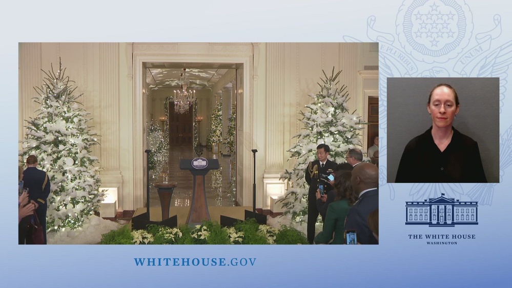 DVIDS - Video - First Lady Jill Biden Reveals the 2022 Holidays at the ...
