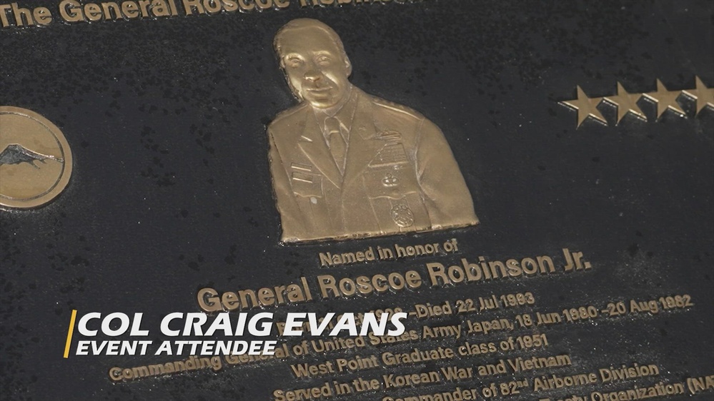 DVIDS - Video - Gen. Roscoe Robinson Quarters Dedication