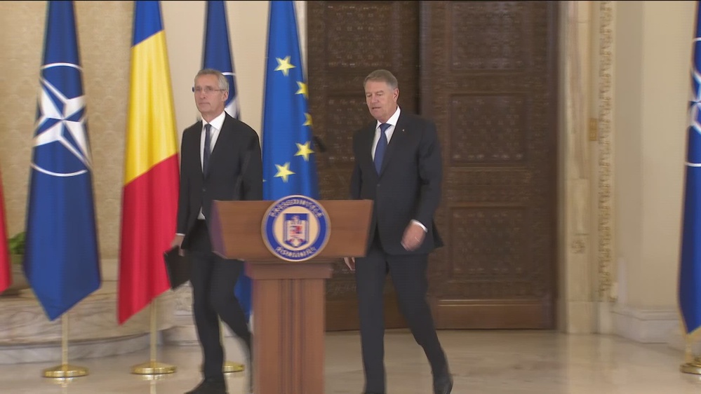 DVIDS - Video - Joint press conference with the NATO Secretary General ...