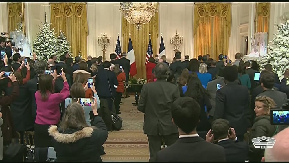 DVIDS - Video - U.S.-France Joint Presidential Press Conference