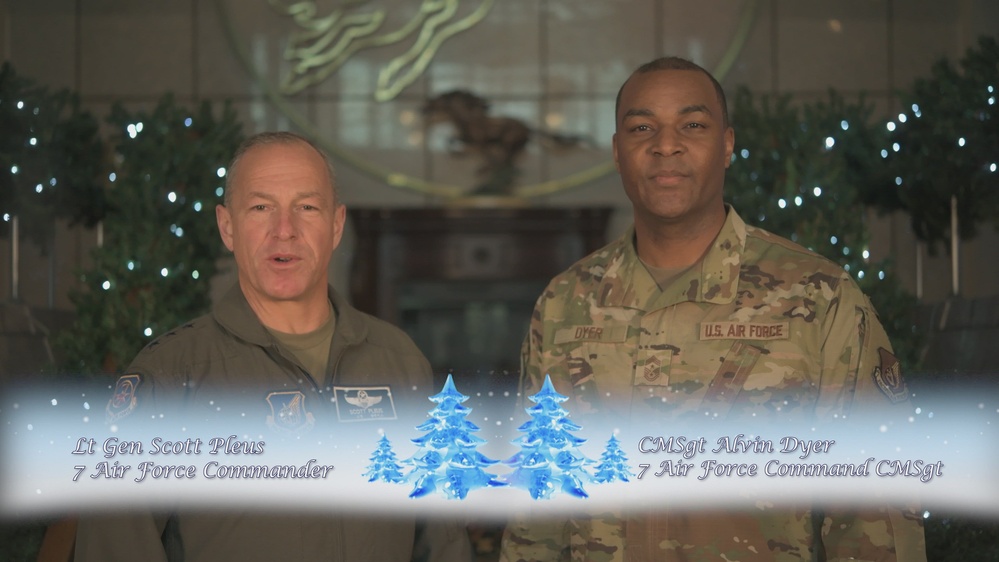 DVIDS - Video - 7th Air Force Command Holiday Message