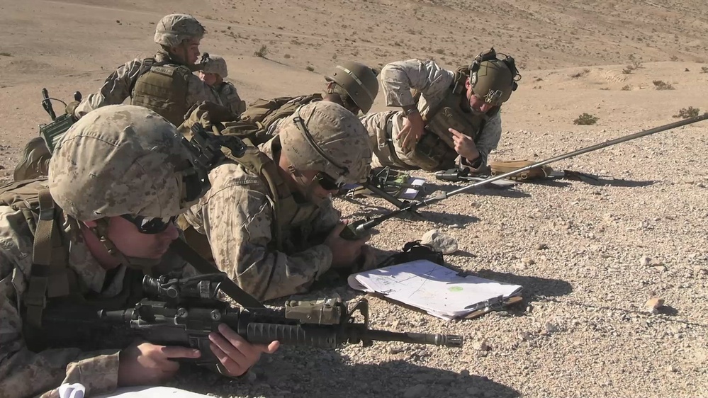 DVIDS - Video - B-Roll: Marine forward observers call for fire during ...