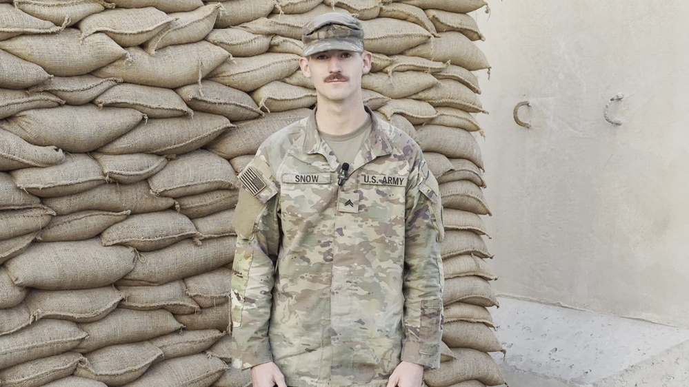 DVIDS - Video - Soldiers shout-out to family and friends for the holidays