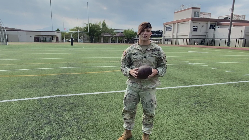 DVIDS - Video - Capt. Davis Marlar, Go Army!