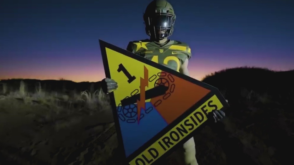DVIDS - Video - The Last Patch- 1AD Army-Navy2022 Hype Video