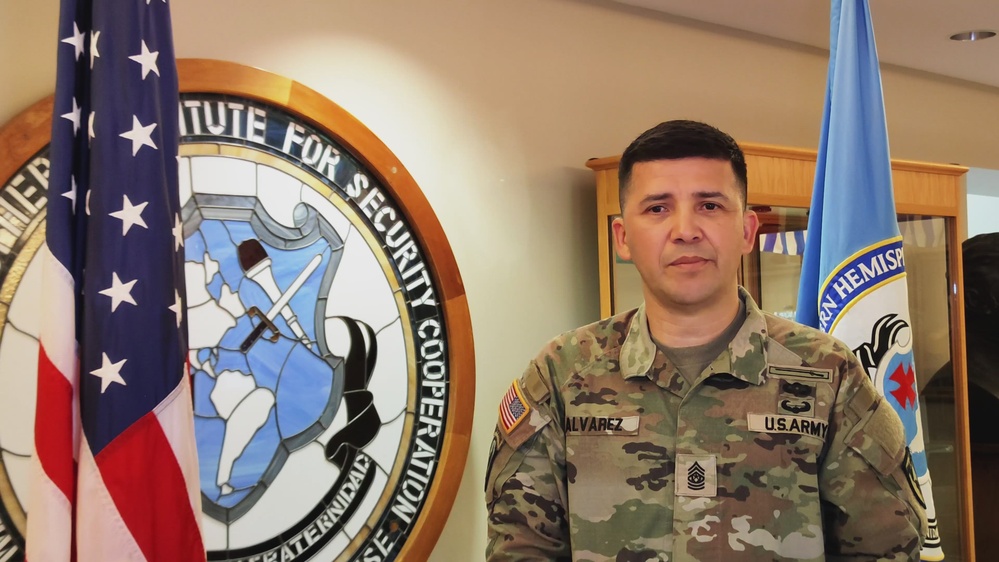 DVIDS - Video - US Army Command Sgt. Maj. Roberto H. Alvarez - WHINSEC ...