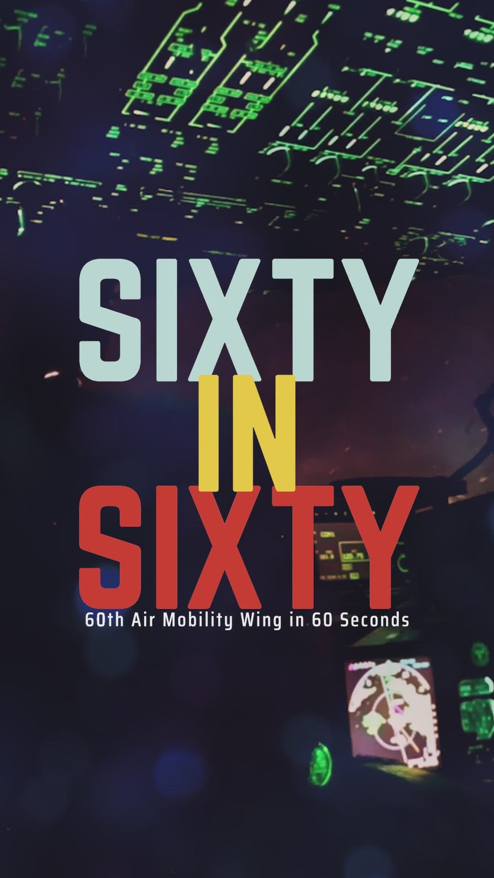 DVIDS - Video - 60 in 60: Travis distributes new M69 masks to aircrew