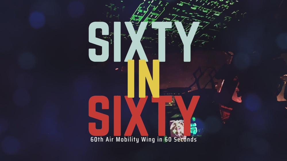 DVIDS - Video - 60 in 60: Travis distributes new M69 masks to aircrew