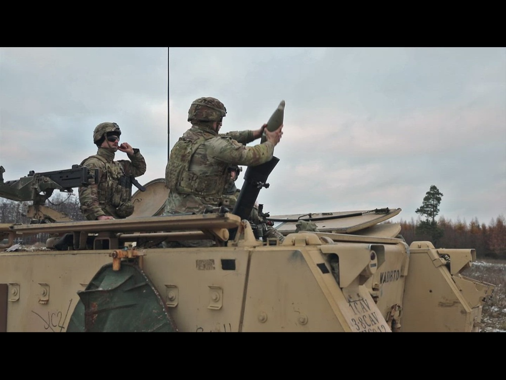 DVIDS - Video - Mortar Platoon Launch the Range