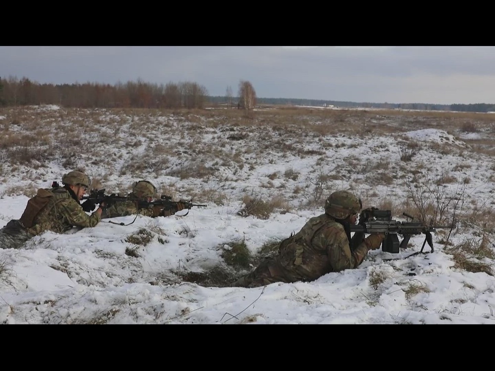 DVIDS - Video - 3-8 CAV Chaos Company Attacks Winter