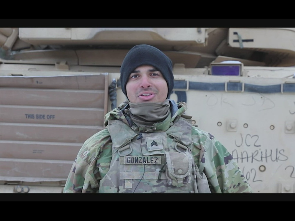 DVIDS - Video - Sgt. Joseph M. Gonzalez Holiday Shout-out
