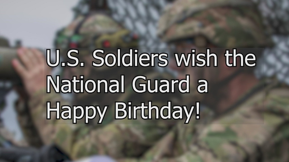 DVIDS - Video - Happy 386th Birthday National Guard!