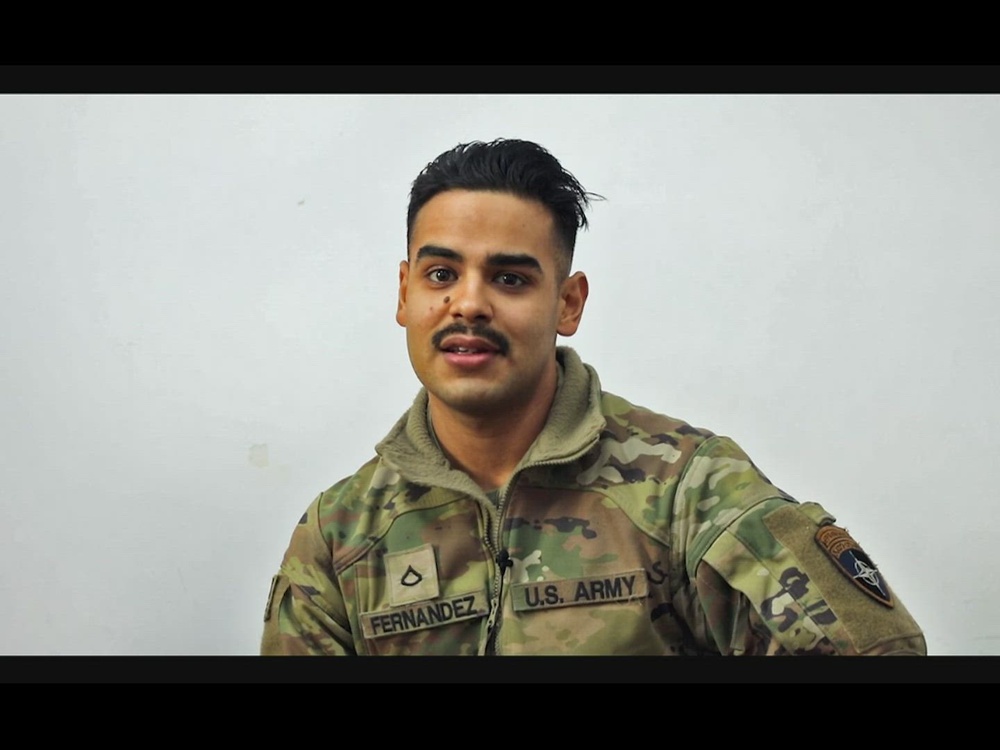 DVIDS - Video - Pfc. Nathan Fernandez Holiday Shout-out